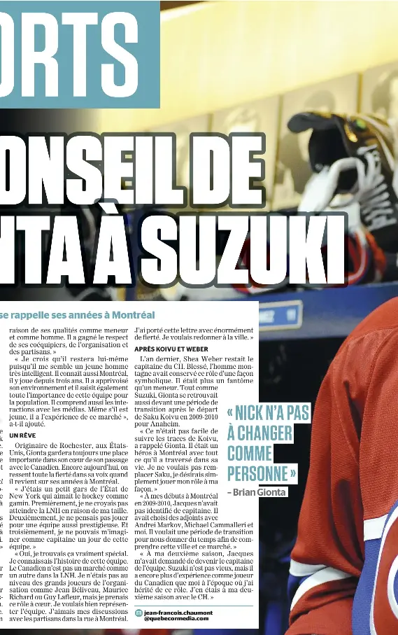 LE CONSEIL DE GIONTA À SUZUKI - PressReader