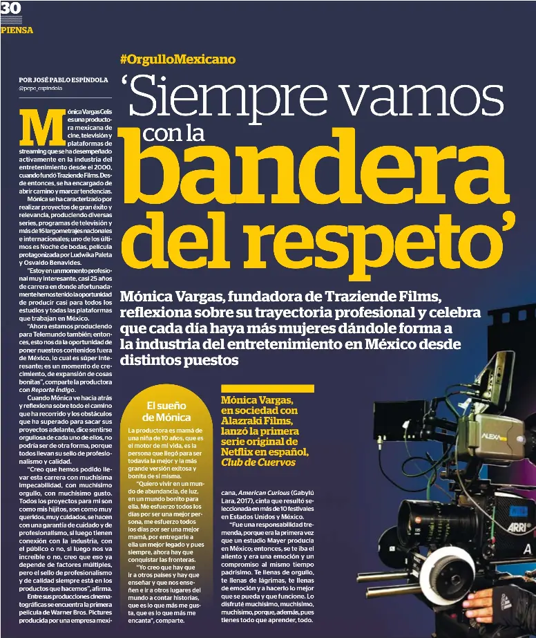 ‘Siempre vamos bandera con la del respeto’ - PressReader