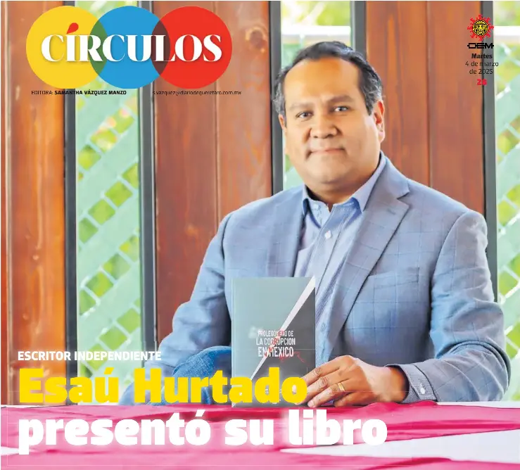 Esaú Hurtado presentó su libro - PressReader