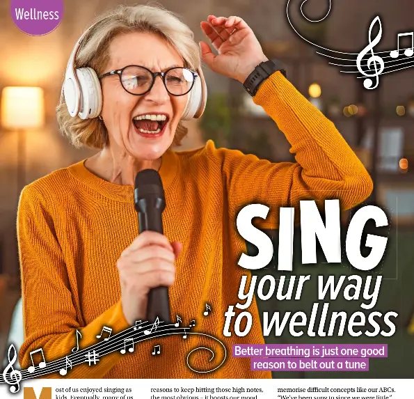 SING your way to wellness - PressReader