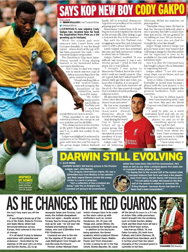 SAYS KOP NEW BOY CODY GAKPO - PressReader