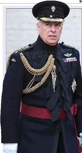 ANDREW IN RAGING BUST-UP WITH TOP ROYAL AIDE - PressReader