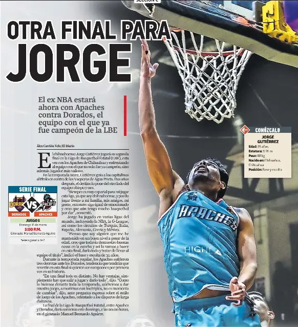 SECCIÓN C OTRA FINAL PARA JORGE - PressReader