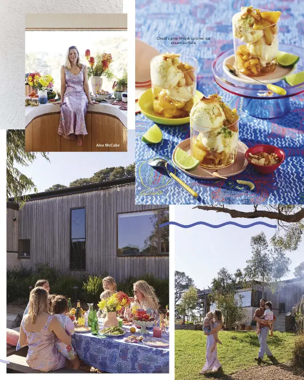 CHEAT’S PINE LIME & CARAMEL ICE CREAM PARFAITS - PressReader