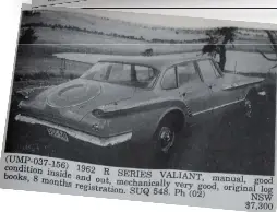 CHRYSLER VALIANT RV-1 - PressReader