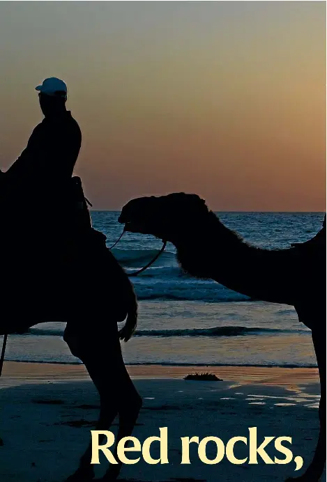 Red rocks, - PressReader