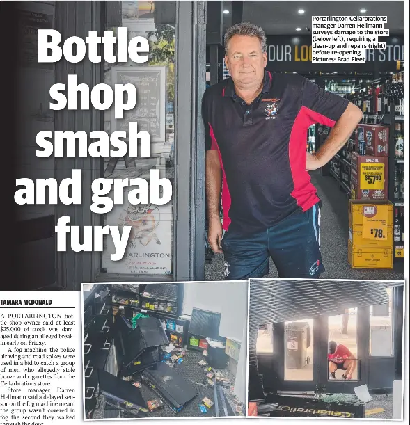 Bottle shop smash and grab fury - PressReader
