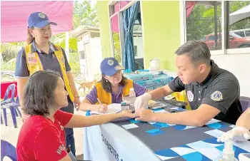 Lions Club provides health services to Tenom villagers - PressReader
