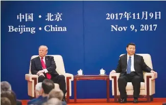 China is waiting for Trump to falter—and step up to lead the world ...