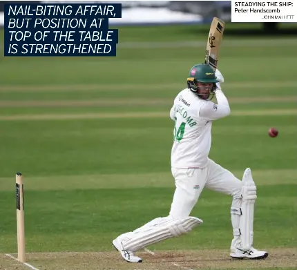County survive early batting mishaps to grind out key win - PressReader