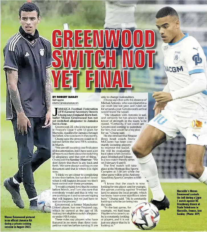 GREENWOOD SWITCH NOT YET FINAL - PressReader
