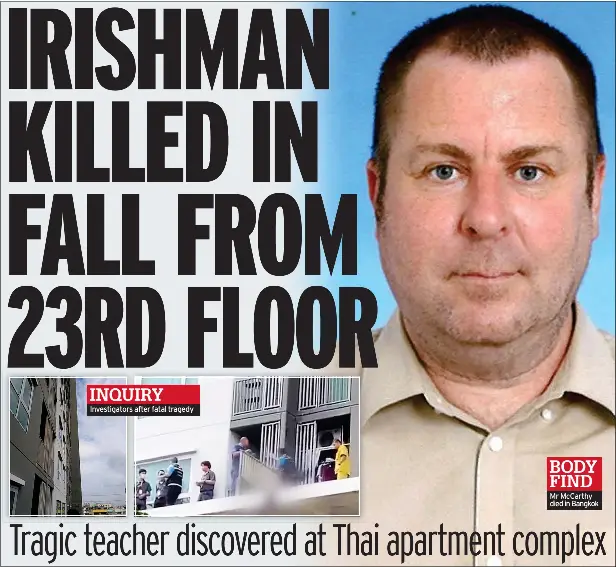 IRISHMAN KILLED IN FALL FROM 23RD FLOOR - PressReader