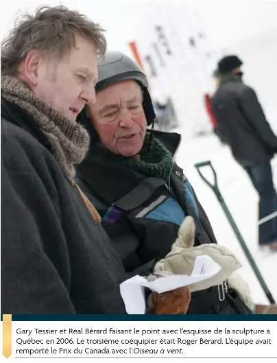 Le pionnier des blocs de neige à Saint-boniface - PressReader