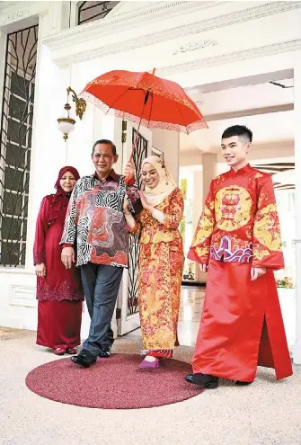 Marrying cultures, traditions for their wedding - PressReader