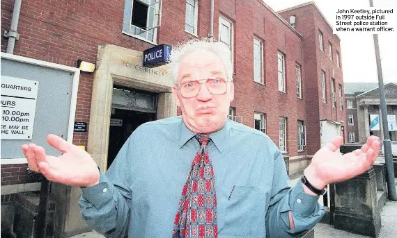 Retired Derby Borough Police Officer John Keetley talks about a career ...