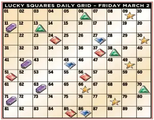 £1 MILLION LUCKY SQUARES GAME - PressReader