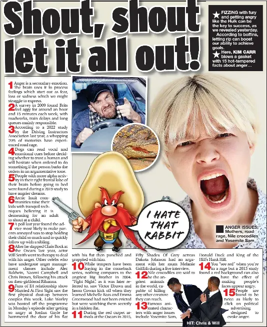 Shout, shout let it all out! - PressReader