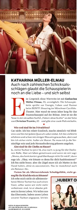 Katharina Müller-Elmau: Warum sie noch immer an die Liebe glaubt - PressReader