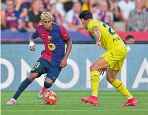 Villarreal beat Barca to secure Champs League place - PressReader