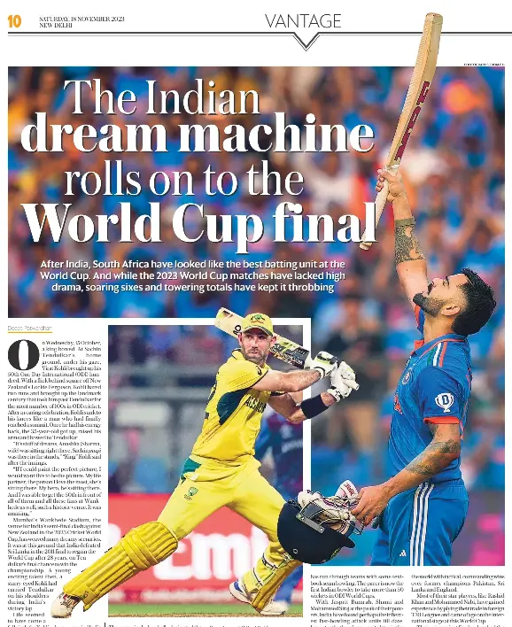 The Indian dream machine rolls on to the World Cup final - PressReader