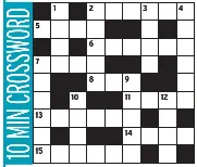 10 MIN CROSSWORD - PressReader