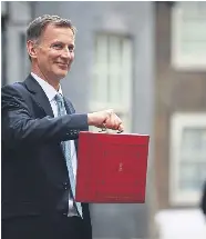 Hunt’s Budget will hurt Scottish Tories - PressReader