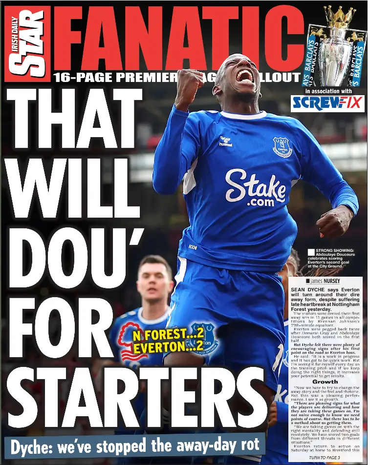 THAT WILL DOU’ FOR STARTERS - PressReader