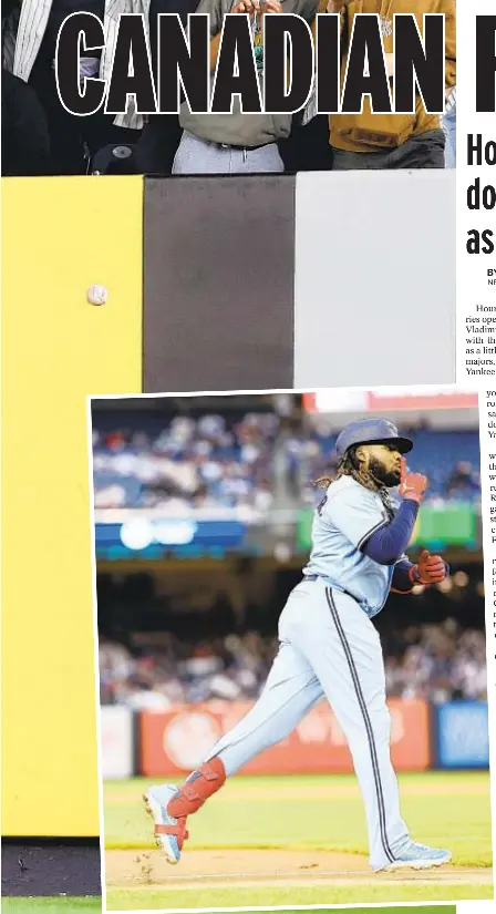 Homers by Vlad, Belt doom German, Yanks as Jays take opener - PressReader