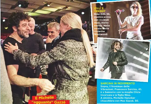 Dietro le quinte di Sanremo Baglioni il “dittatore”, Michelle la fatina ...