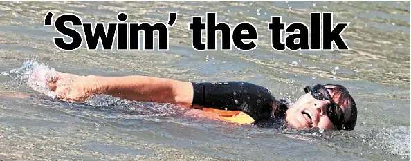 ‘Swim’ the talk - PressReader