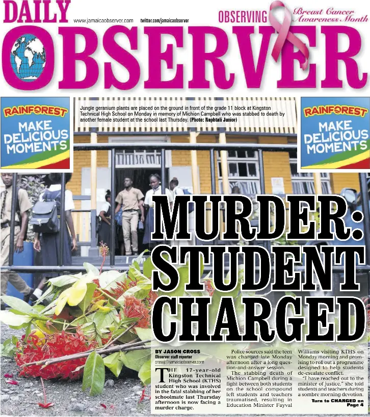 MURDER: STUDENT CHARGED - PressReader