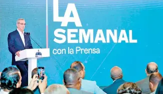 Abinader resalta logros en medioambie­nte - PressReader