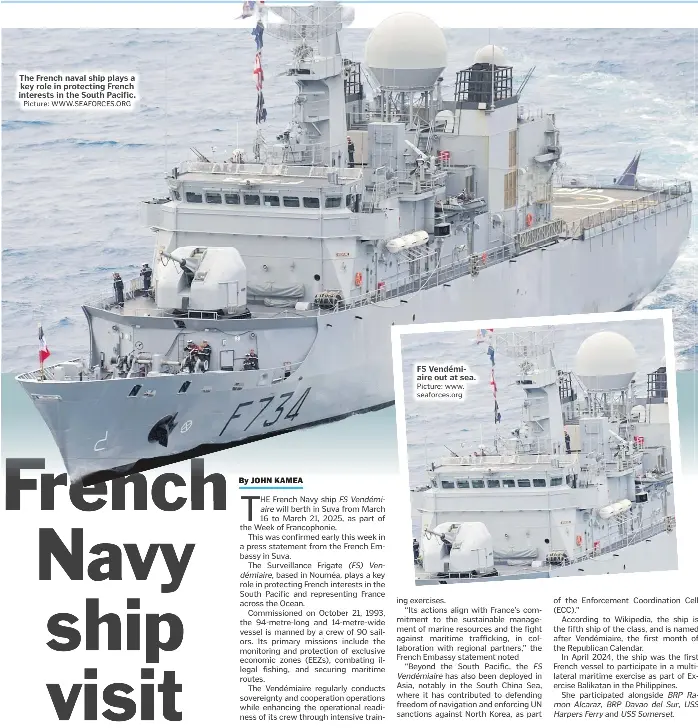 French Navy ship visit - PressReader