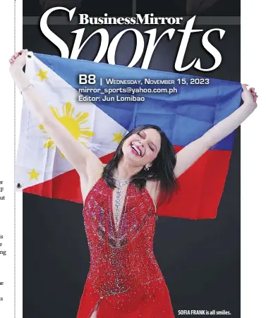 Frank has fun winning gold on MOA rink - PressReader