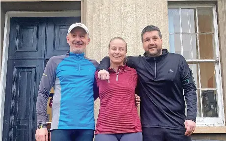 Ready to run Cathy and team head to festival to help charity - PressReader