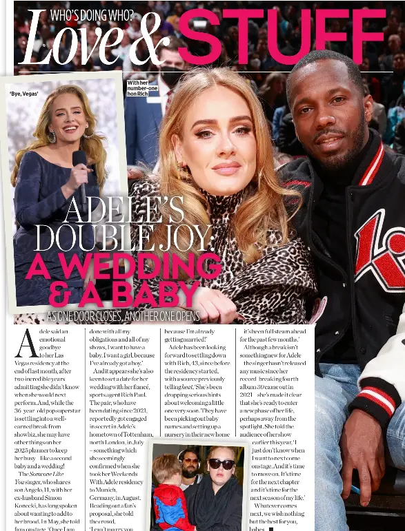 ADELE’S DOUBLE JOY: A WEDDING & A BABY - PressReader