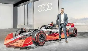 AUDI ACCELERATE­S PREPARATIO­NS FOR A SUCCESSFUL ENTRY INTO FORMULA 1 ...