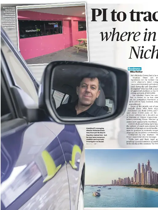 PI to track EV guy - where in the world is Nicholas Down? - PressReader