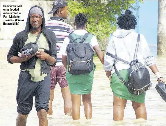 Port Maria hit again by flooding as torrential rain drenches St Mary ...
