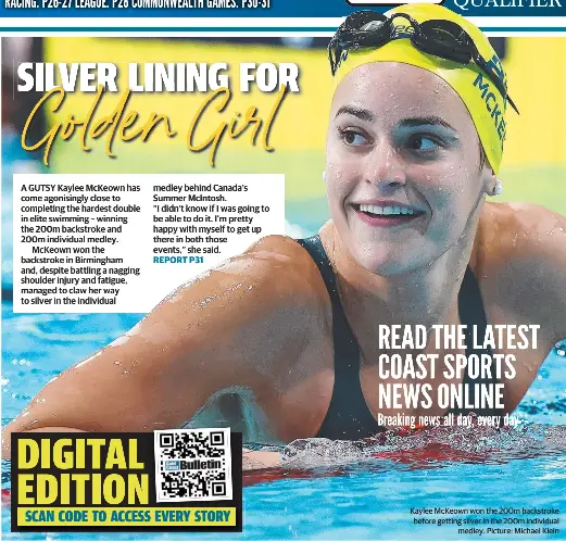 SILVER LINING FOR Golden Girl - PressReader