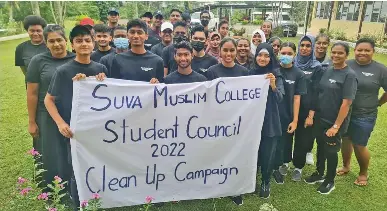 Students, Teachers join SCC for cleanup drive - PressReader