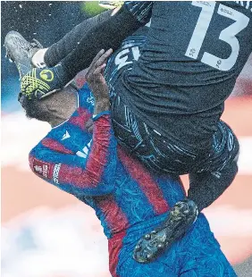 Goalie sees red after `reckless' challenge - PressReader