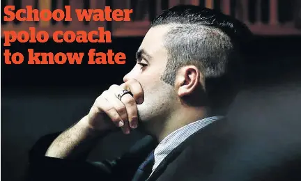 School water polo coach to know fate - PressReader