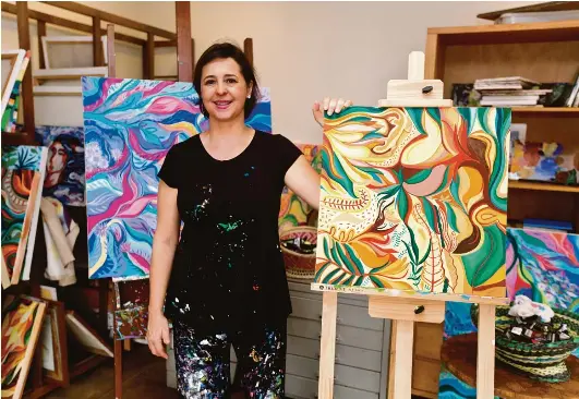 Arte de Simone Bellusci recepciona a primavera - PressReader