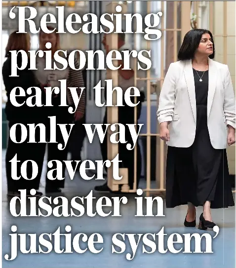 ‘Releasing prisoners early the only way to avert disaster in justice system’ - PressReader