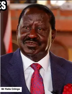 ODINGA CALLS FOR CIVIL DISOBEDIEN­CE OVER RUTO TAX HIKES - PressReader