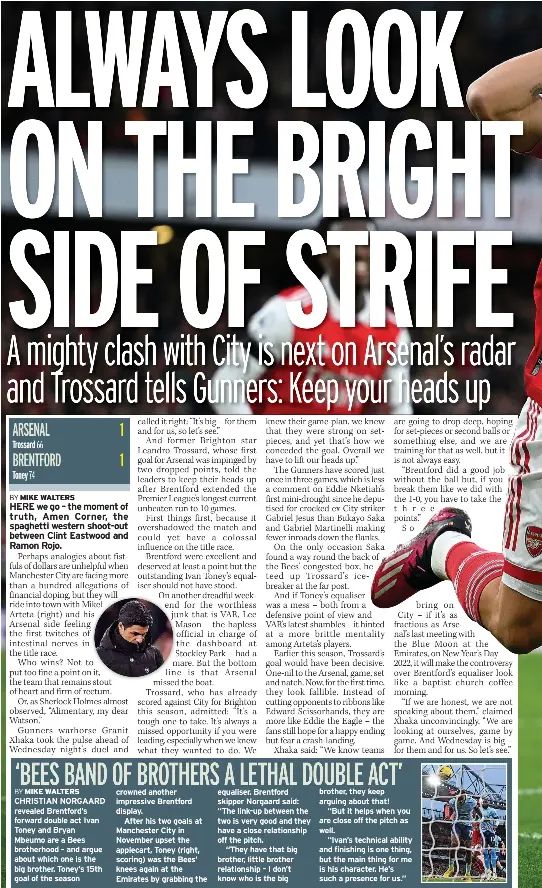 ALWAYS LOOK ON THE BRIGHT SIDE OF STRIFE - PressReader