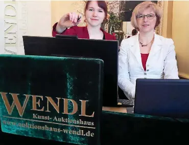 Kunstaukti­onshaus Wendl lädt zur 100. Versteiger­ung - PressReader