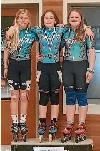 SC women shine in indoor speed skating - PressReader