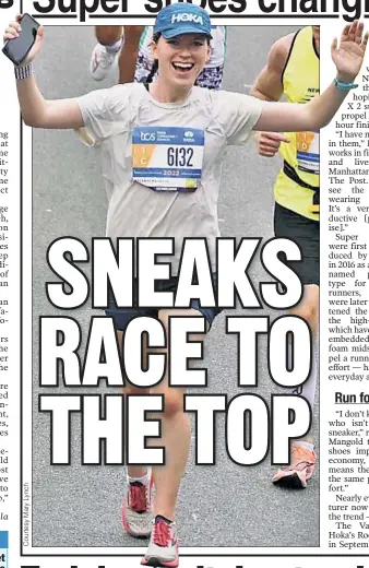 SNEAKS RACE TO THE TOP - PressReader